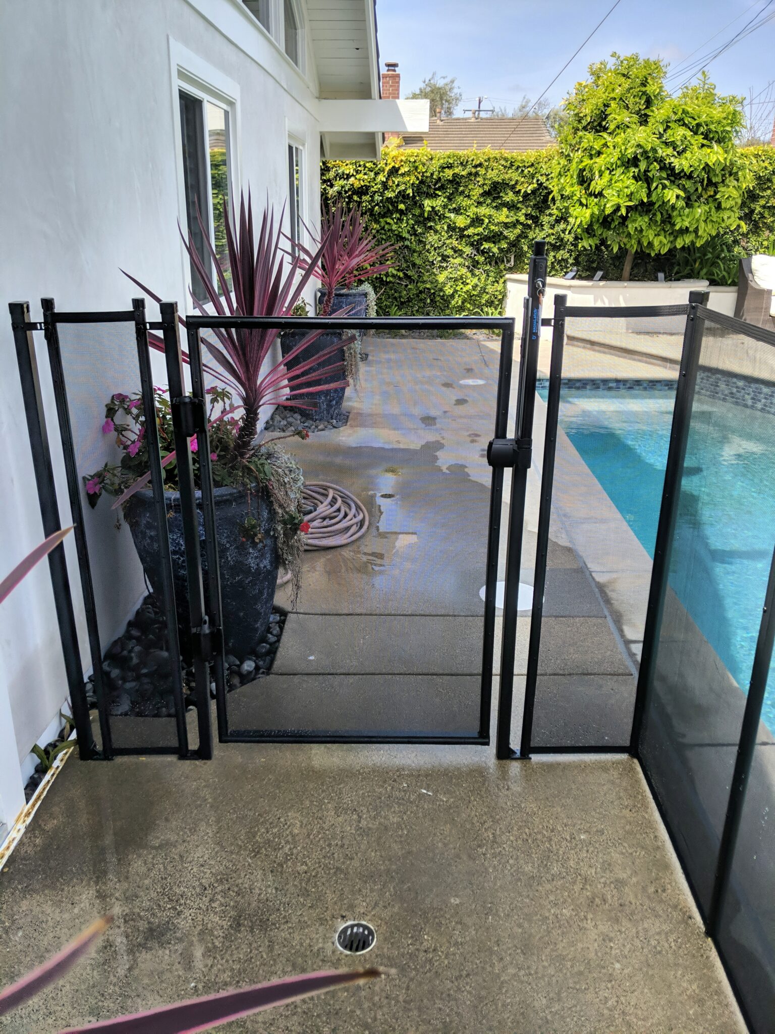 Rectangular Terminating Post - All-Safe Pool Fence & Covers