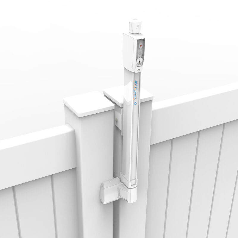 How to Install a D&D MagnaLatch Series 3 Top Pull - All-Safe Pool Fence
