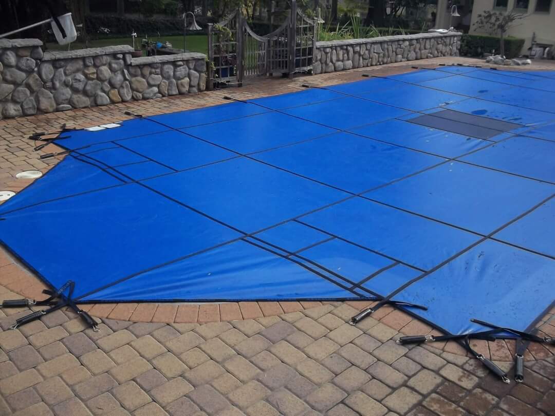 Inground Mesh Pool Covers | Custom Mesh Covers | All-Safe