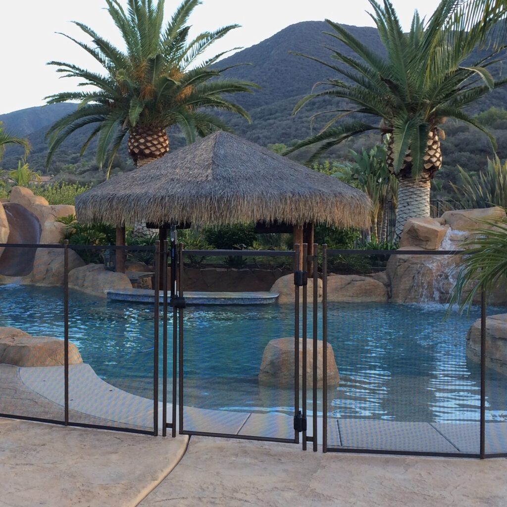 Pool Fence | Removable Mesh Pool Safety Fence – DIY Install