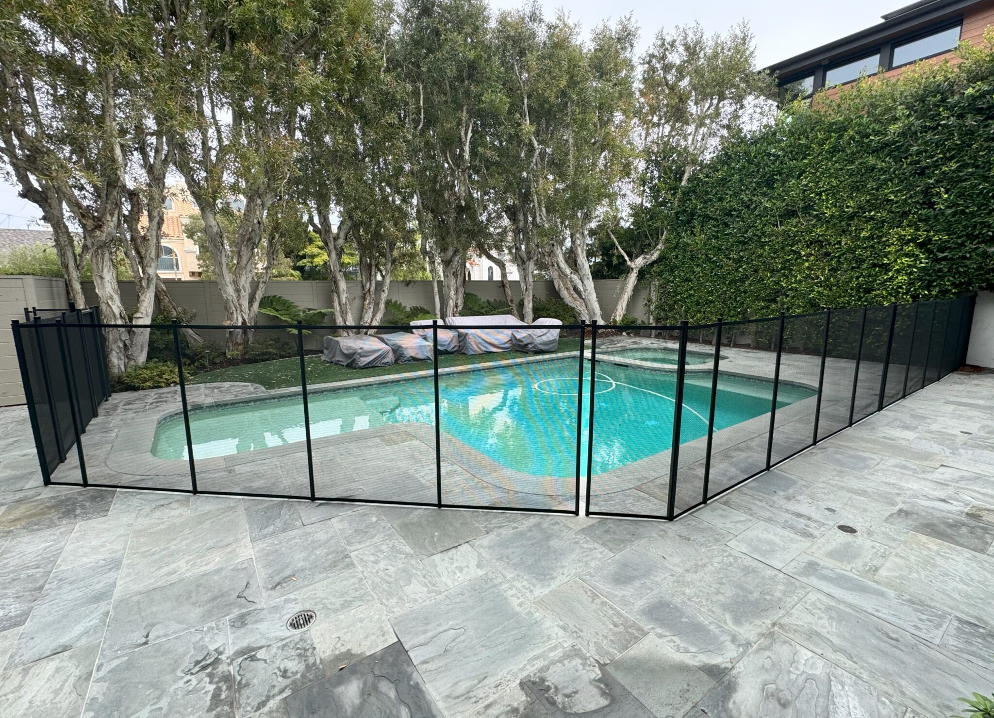 Pool Fence | Removable Mesh Pool Safety Fence – DIY Install