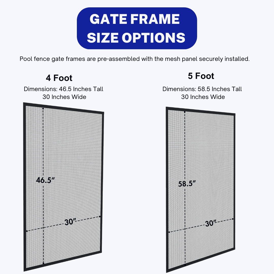 Pool Fence Gate Frame - All-Safe Pool Fence & Covers