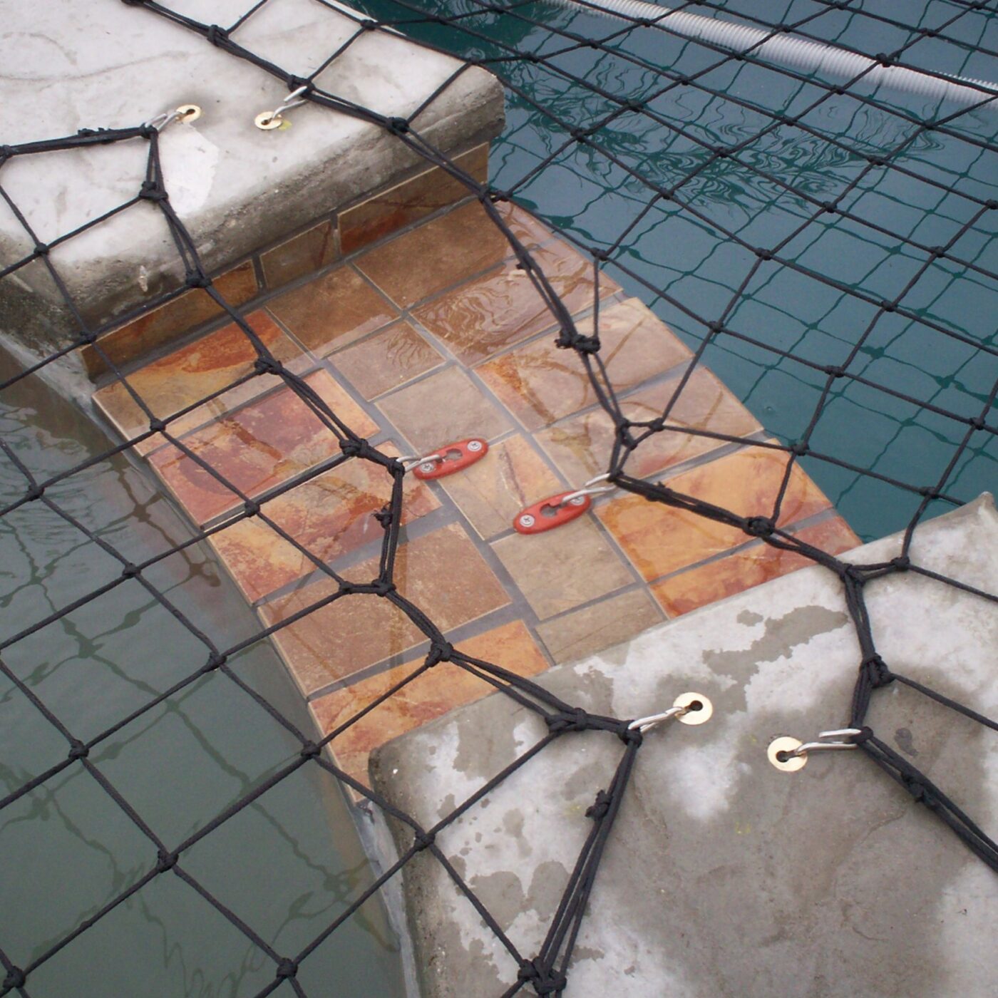 Durable Composite Pool Anchors for Net Installations