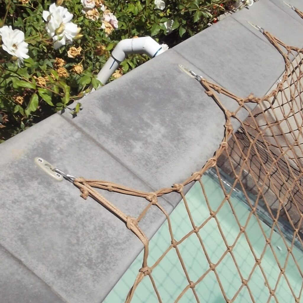 Durable Composite Pool Anchors for Net Installations
