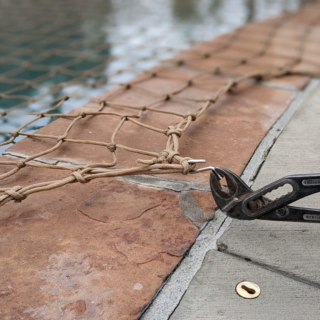 Conehead Anchor Clips for Net Installations | All-Safe Pool Fence