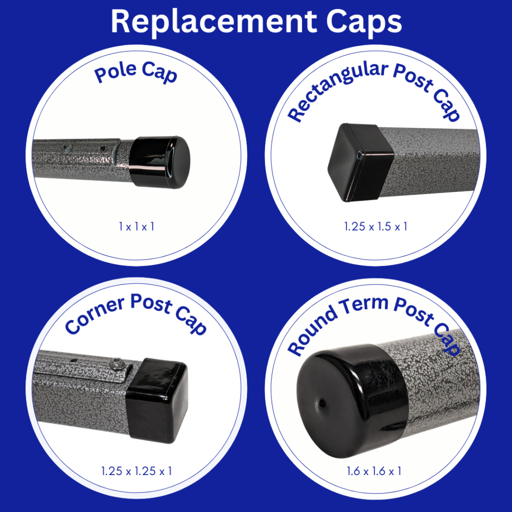 Pole & Post Caps - All-Safe Pool Fence & Covers
