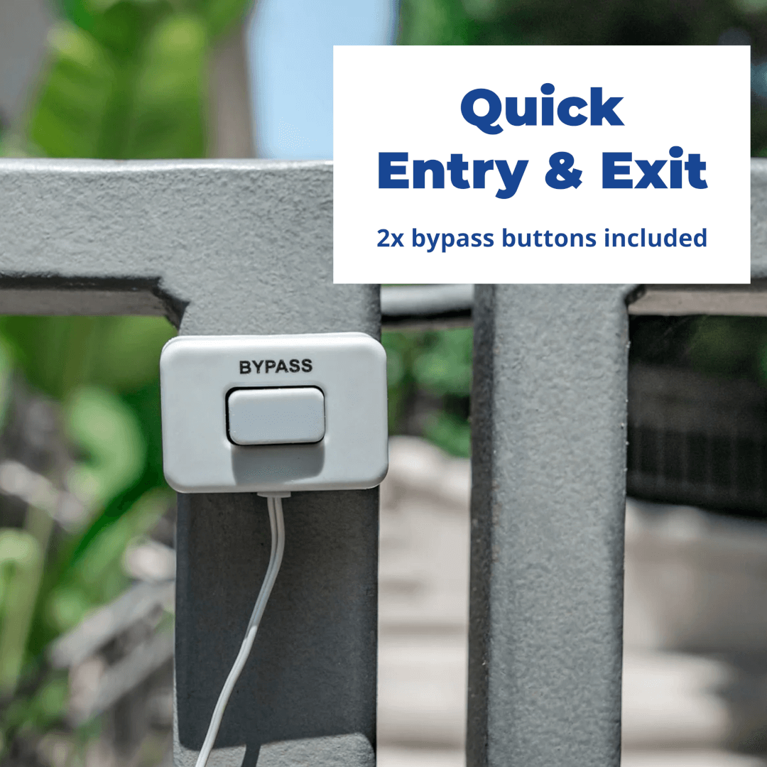 Techko Safe Pool Alarm | S187D - All-Safe Pool Fence & Covers