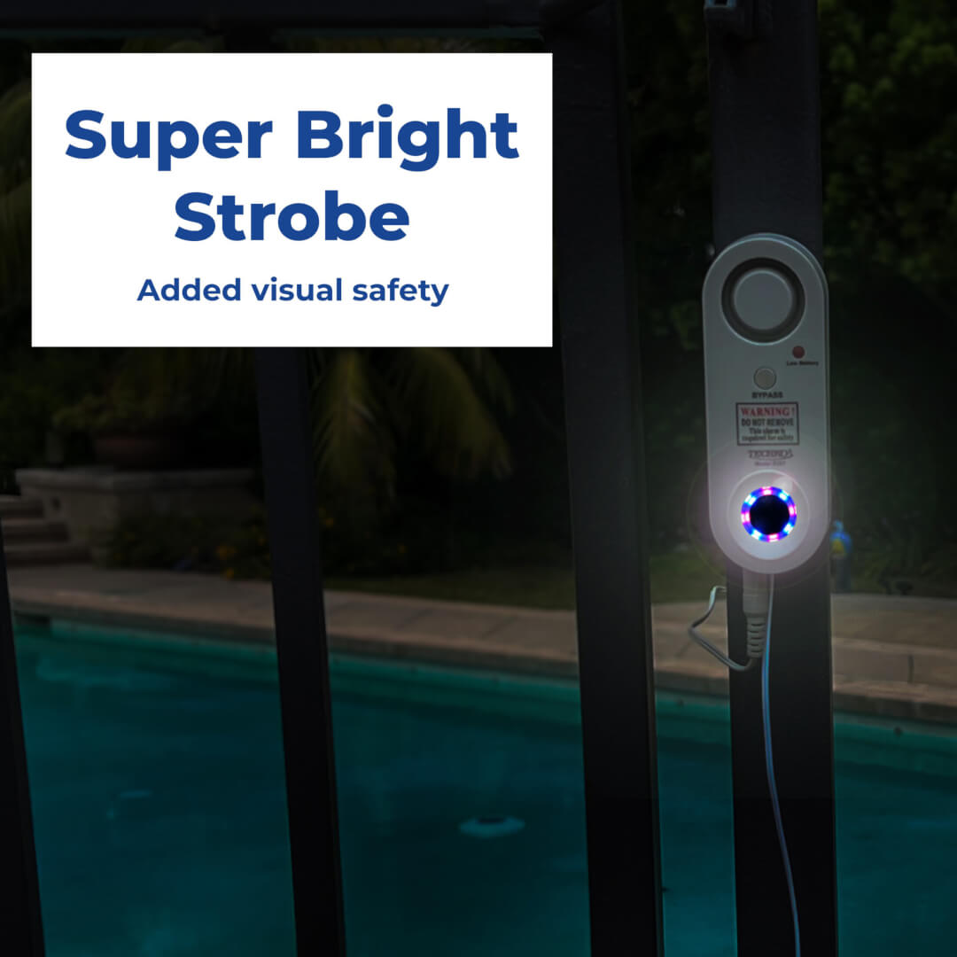 Techko Strobe Safe Pool Alarm | S287 - All-Safe Pool Fence & Covers