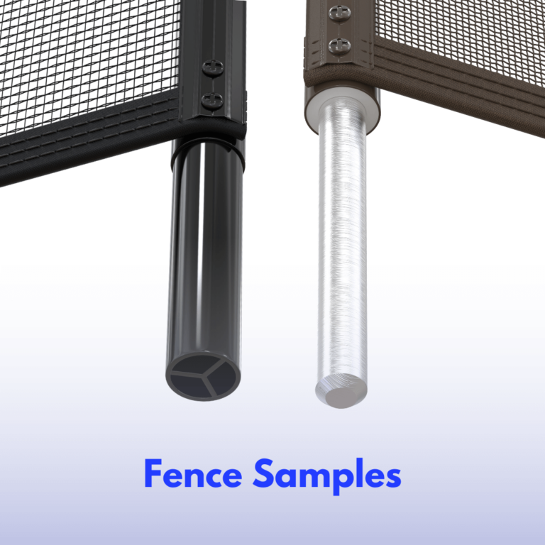 Mesh Pool Pool Fence Sample - All-Safe Pool Fence & Covers