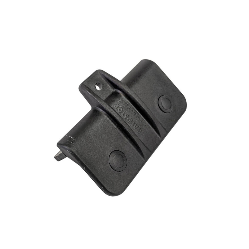Gate Stop - Black - All-Safe Pool Fence & Covers