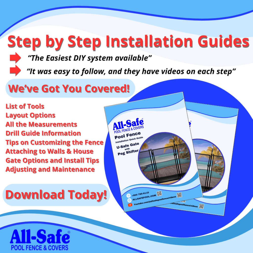 DIY Self-Closing Gate Kit for Pool Fences: Easy Installation - All-Safe ...
